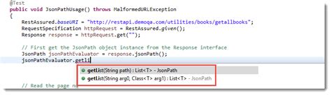 how to deserialize json array using jsonpath of rest assured