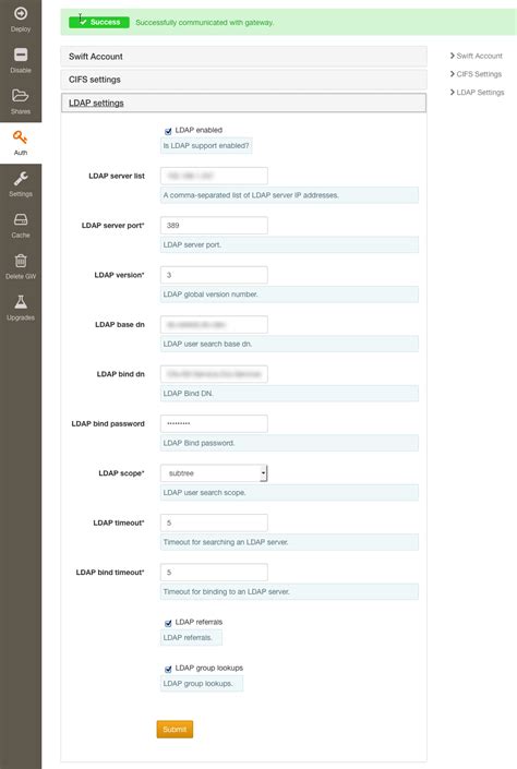 web ui reference — swiftstack documentation