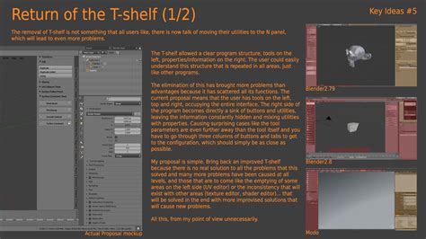 blender user interface design user feedback blender developer talk