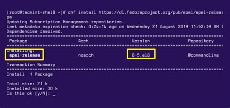 how to install epel repository on rhel 8