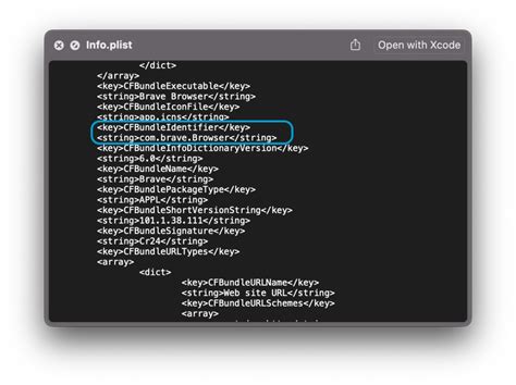 how to identify the bundle id for macos and ios applications macos