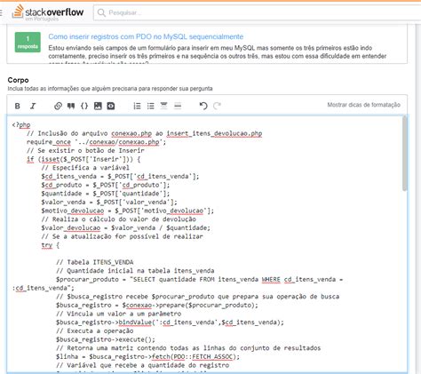 editor como exibir o código fonte dentro da minha página php sem que