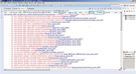 com mysql jdbc exceptions jdbc4 mysqlsyntaxerrorexception unknown