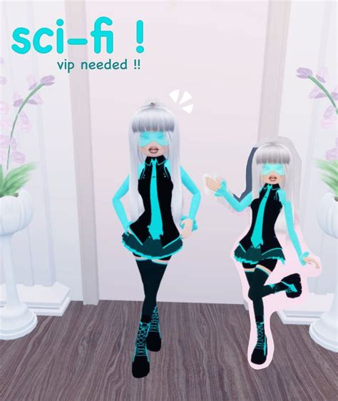 Dress To Impress Sci Fi Avatar In 2024 Dress To Impress Scifi Outfit