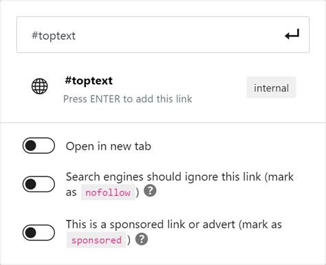anchor tags and links sistrix