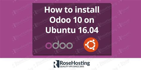 how to install odoo 10 on ubuntu 16 04 with apache as a reverse proxy