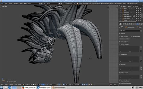 how can i quickly optimize this mesh out from a curve grindskills
