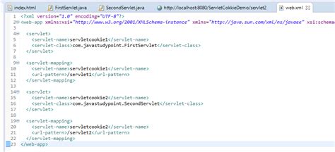 cookies class in servlet explained with example