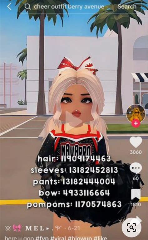 Roblox Outfit Codes Cheer Outfits Cheerleading Outfits Outfits For