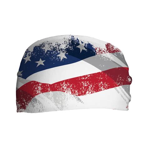 American Flag Tieback Cooling Headband Clark Street Sports