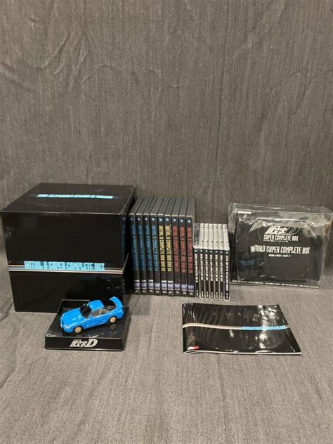 【傷や汚れあり】頭文字 イニシャル D Super Complete Box〈完全初回限定生産・dvd14枚組 Cd8枚・22枚組〉」アニメ
