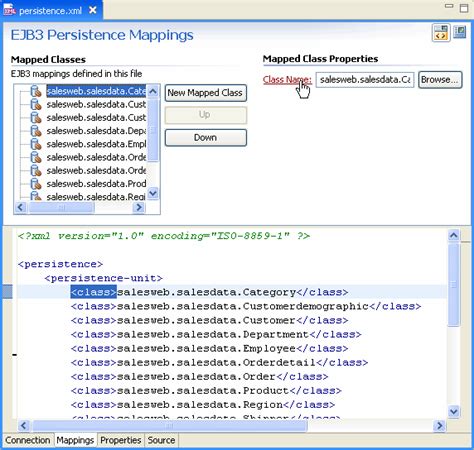 configuring jpa properties