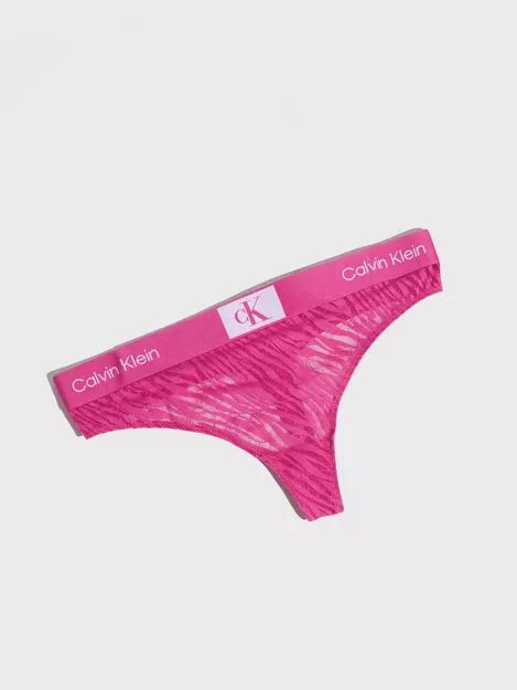 Osta Calvin Klein Underwear Modern Thong Fuchsia Rose