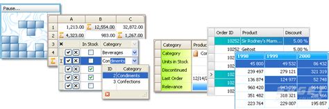winforms界面控件初探：处理速度飞快的winforms data grid（2） devexpress中文网