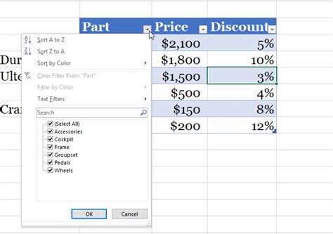 excel tables learn how to make an excel table in 60 seconds
