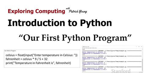 cs105 introduction to computers 2021 lecture 16 2 intro to python