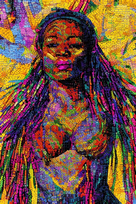 African Woman 8k Graphic · Creative Fabrica