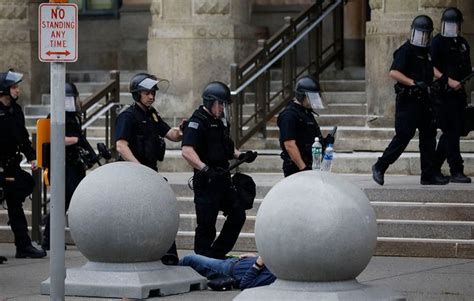 World Watching Buffalo As Video Of Police Pushing Protester Circulates