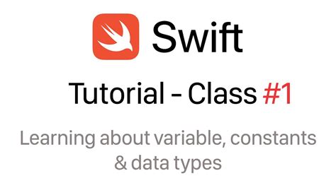 ios swift course class 1 learn how to declare variables constants