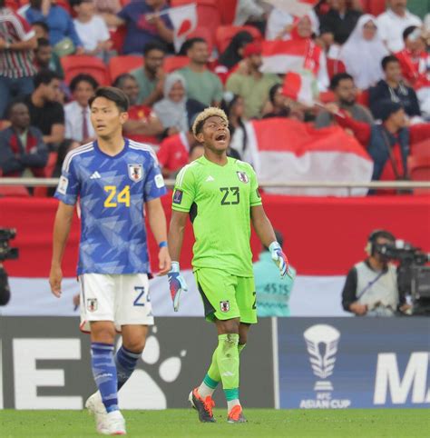 【アジア杯】誹謗中傷乗り越え…3試合連続先発のgk鈴木彩艶が奮闘「何があってもメンタリティーを保ってプレーする」 2024年1月25日掲載