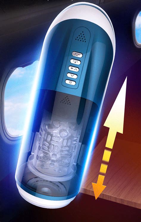 Leten Automatic Telescopic Rotation Male Masturbator Piston Thrusting
