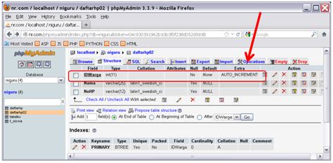 beginilah cara untuk membuat tabel baru via php dengan sebuah field