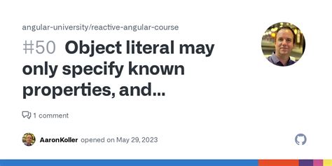 object literal may only specify known properties and entrycomponents