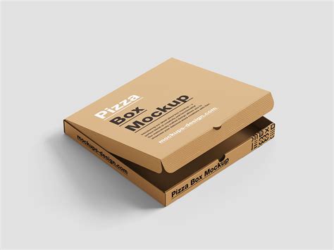 Pizza Box Mockup Mockups Design