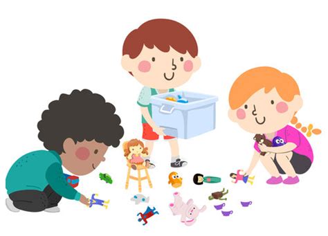 Tidy Up Toys Clipart