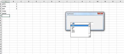 excel combo box list that uses textbox to add values to
