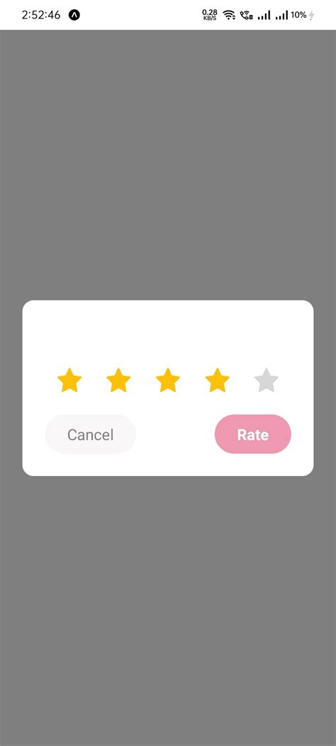 react native rating modal example tutorial