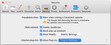 enable adobe flash player for safari