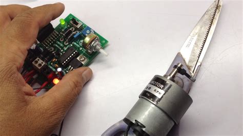 dc motor speed and direction controller youtube