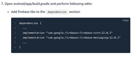 attach push notifications to android old incompatible version of