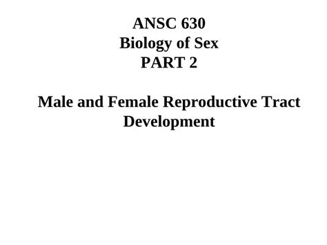 Pdf Biology Of Sex Wp Content