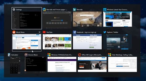 a closer look at windows 10 s new alt tab experience