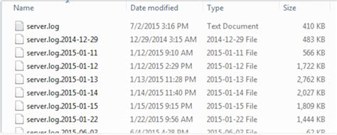 error logs rapidminer documentation