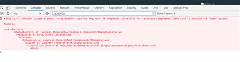 unknown custom element · issue 1173 · vuejs vuepress · github