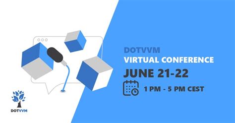 dotvvm join us on june 21 22 at dotvvm virtual conference