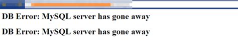 how to fix the mysql server has gone away error in wordpress