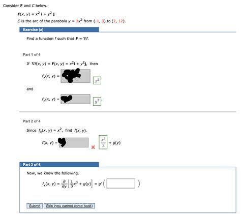 Solved Consider F And C Below F X Y X2 I Y2 J C Is