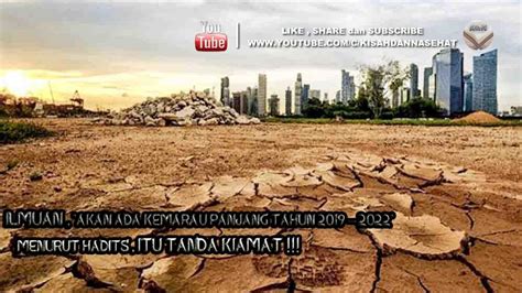Menurut Ilmuan Akan Ada Kemarau Panjang Tahun 2019 Nanti Menurut