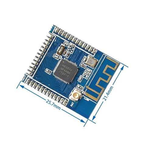 nrf52832 módulo bluetooth ble 4 2 antena ipex externa de baja potencia