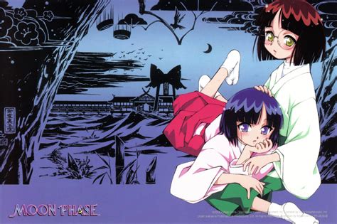 Anime Tsukuyomi Moon Phase Hd Wallpaper