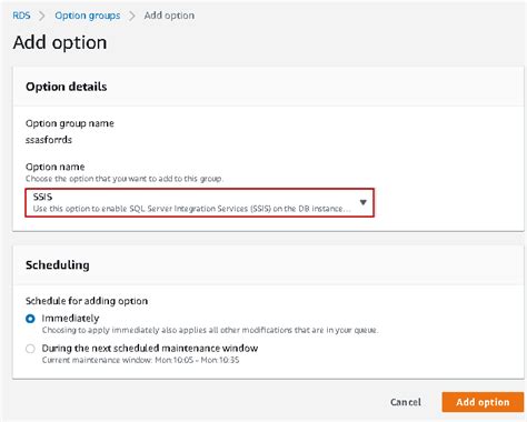 explore sql server integration services ssis en aws rds sql server 】