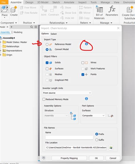 solved saving an assembly as a part autodesk community