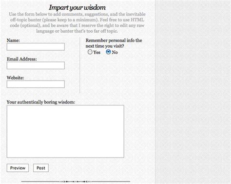 comment design considerations best practices and