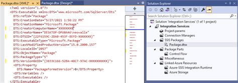 viewing sql for server integration services ssis transformations