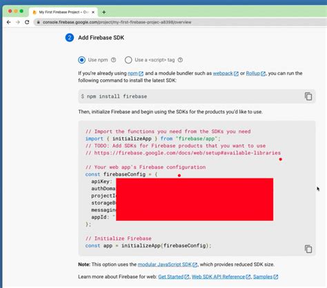 add firebase sdk v9 to javascript web app in minutes [2023]