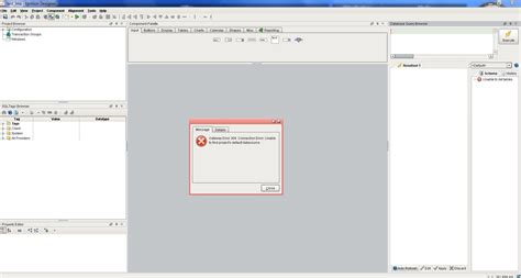 gateway error 304 unable to fin the default datasource ignition